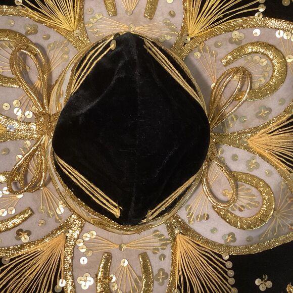 Pigalle | Accessories | Vintage Sombrero Pigalle Xxxxx Mariachi Black ...